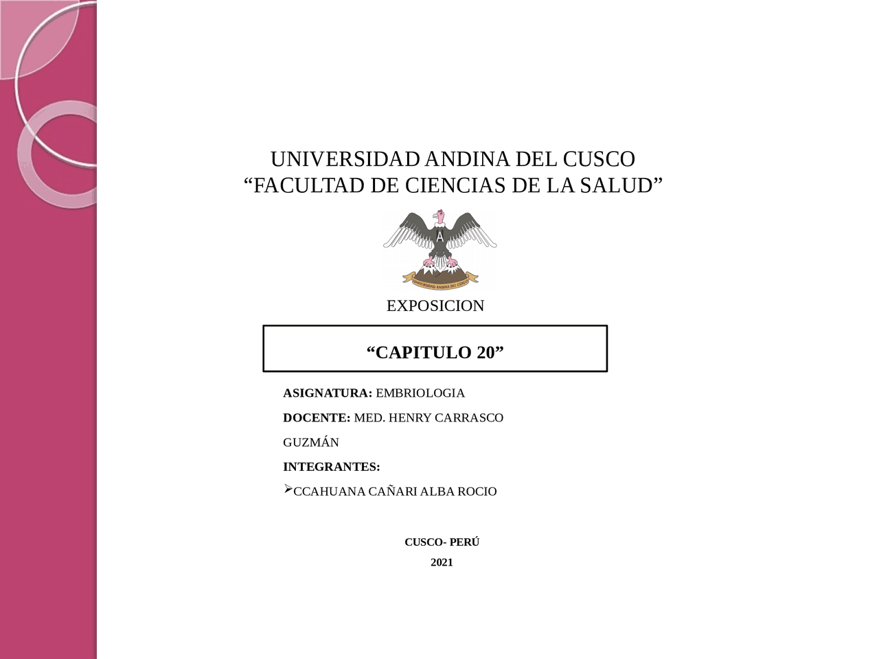 Capitulo 20 El Ojo Lagman Embriologia Docsity