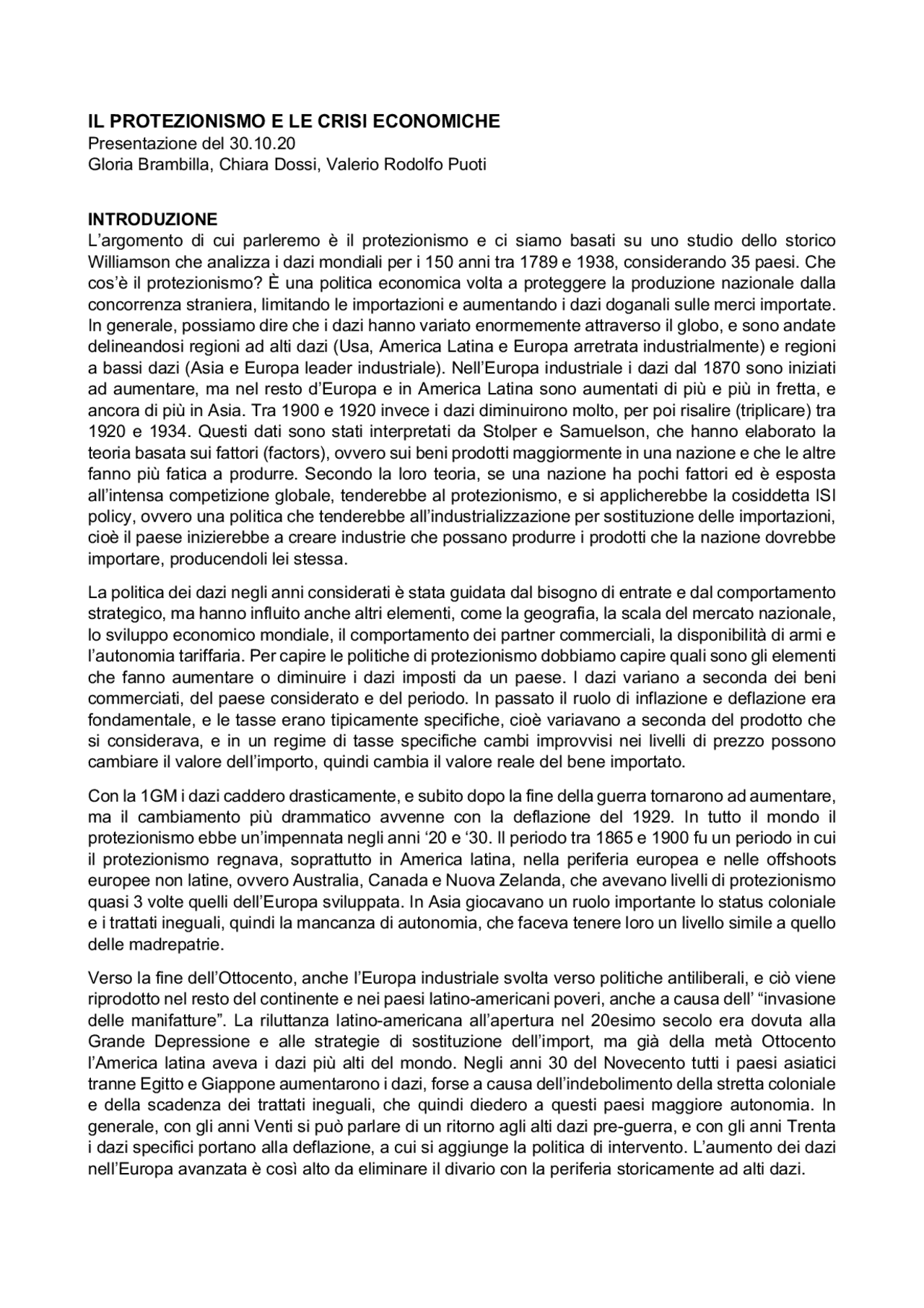 Il negazionismo ieri e oggi - Docsity