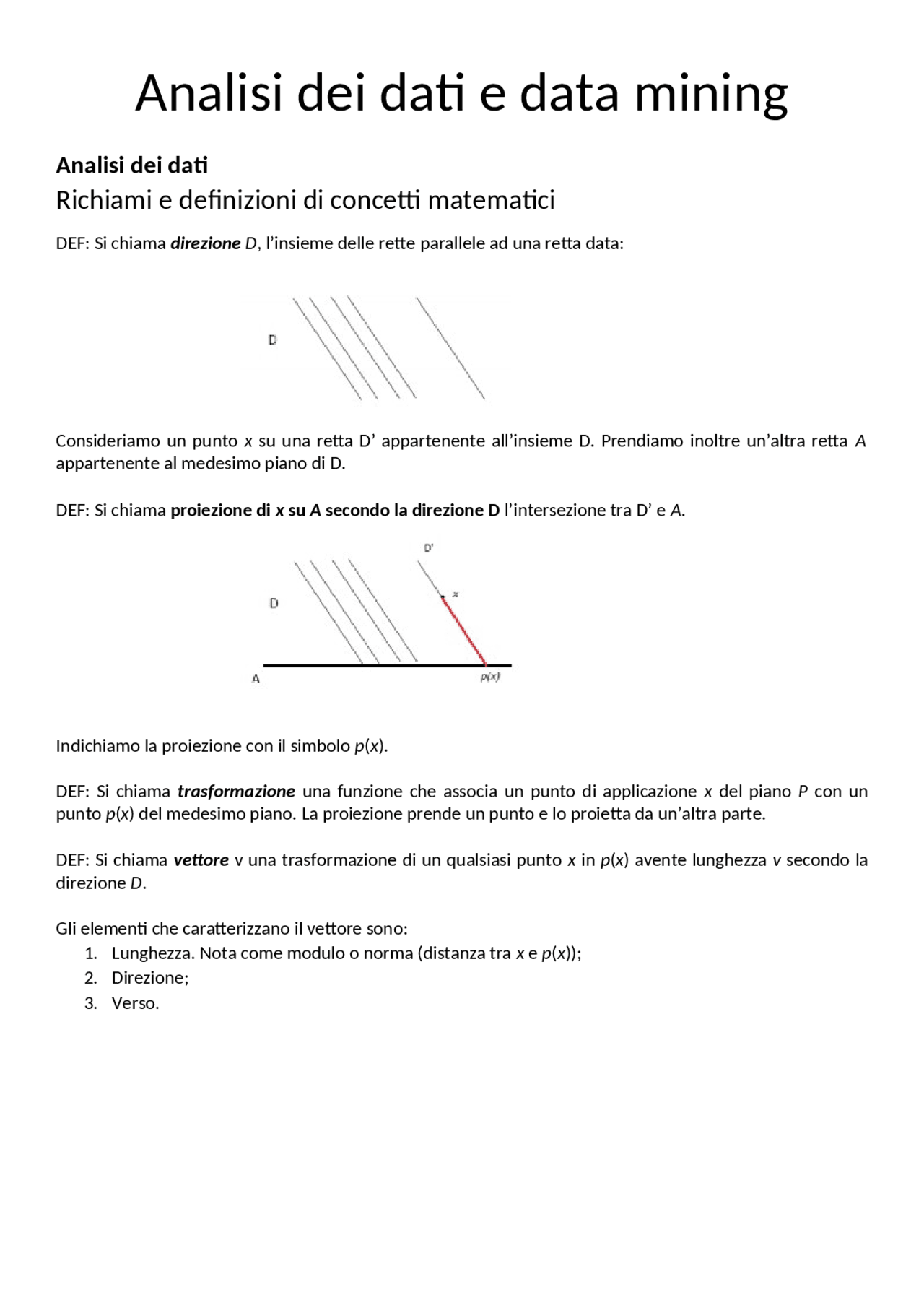 Analisi dei dati e Data mining + Rstudio - Docsity