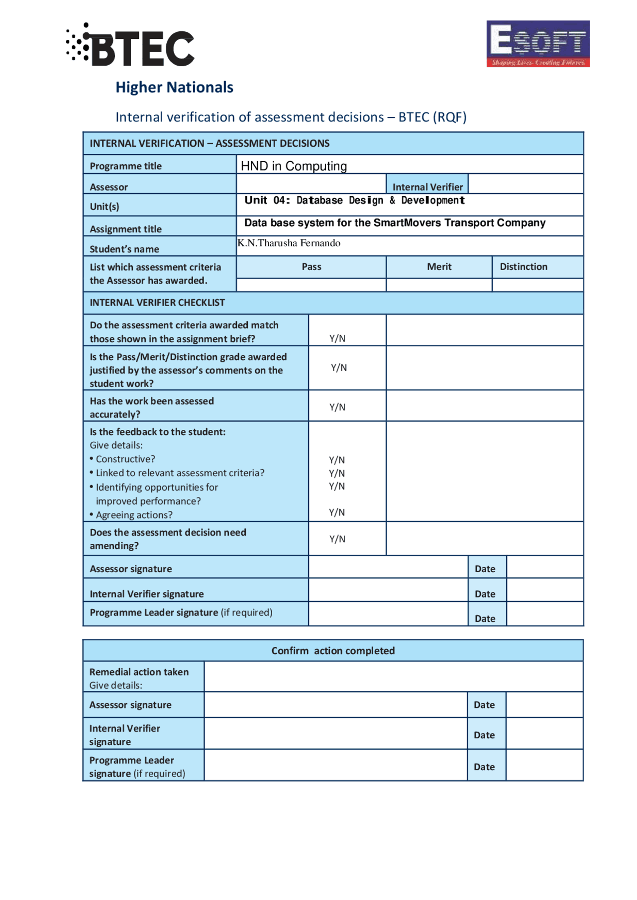 Database Assignment Fully Complete Assignments Database Management Systems Dbms Docsity