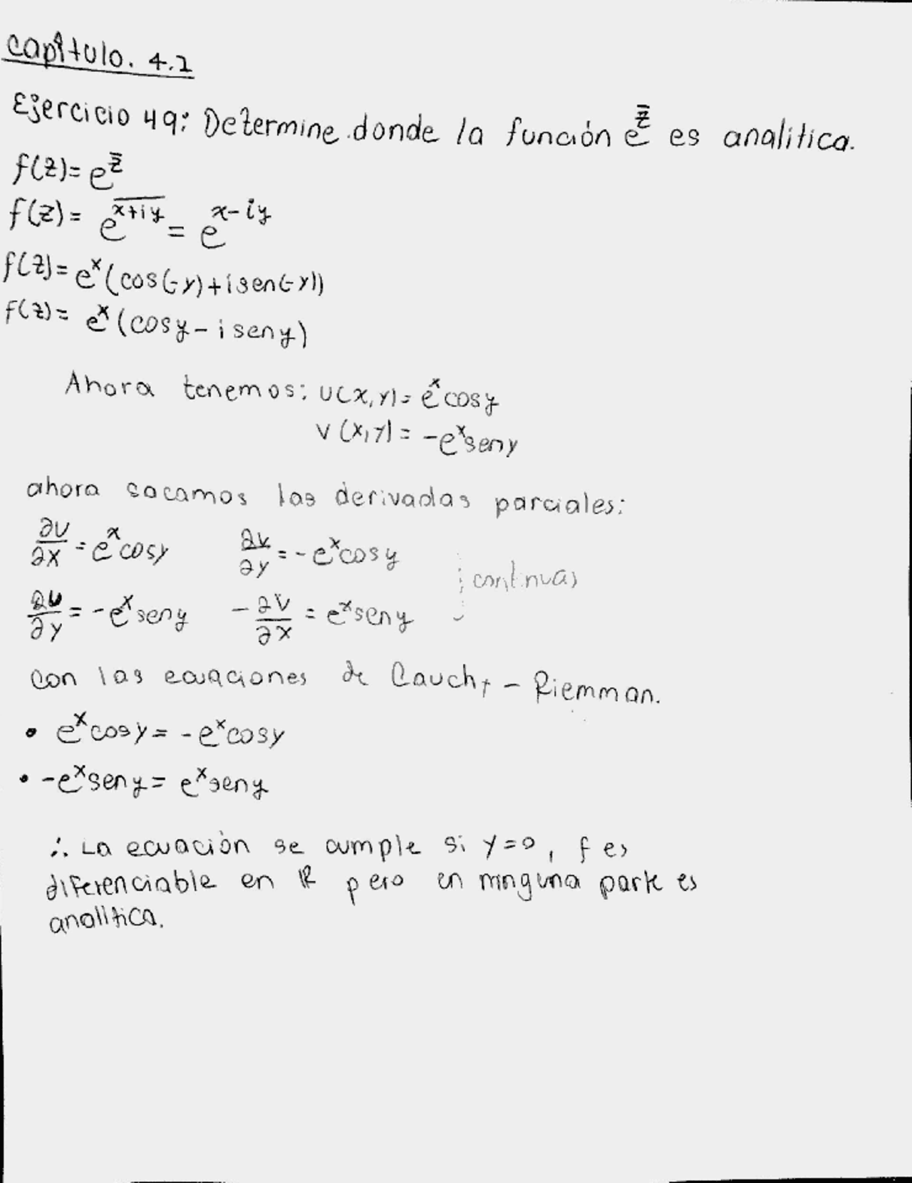 Problema 2 De Variable Compleja Ejercicios De Análisis Complejo Docsity