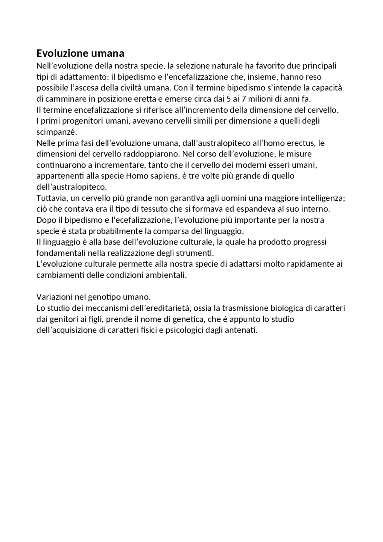 Psicologia Generale Dei Processi Cognitivi Docsity