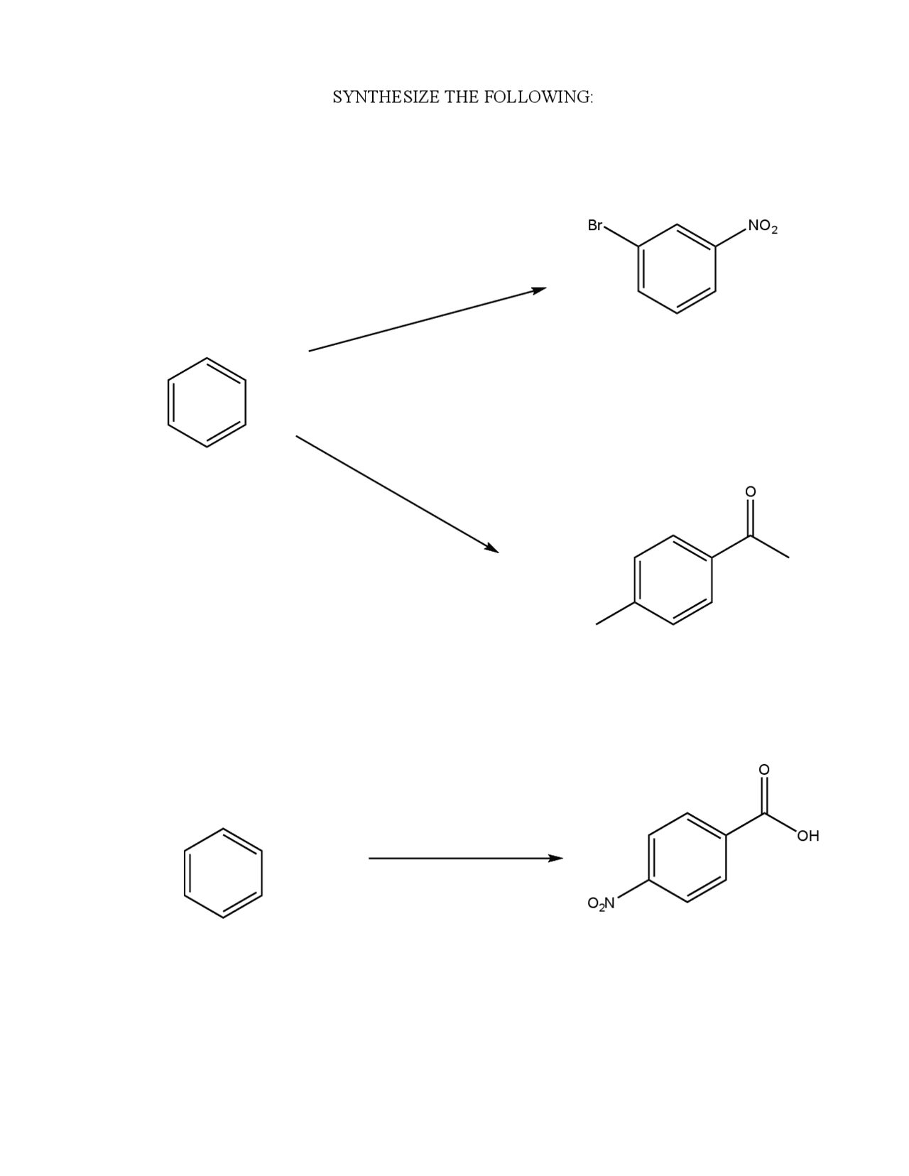 Practice Exam 1 Synthesis Docsity