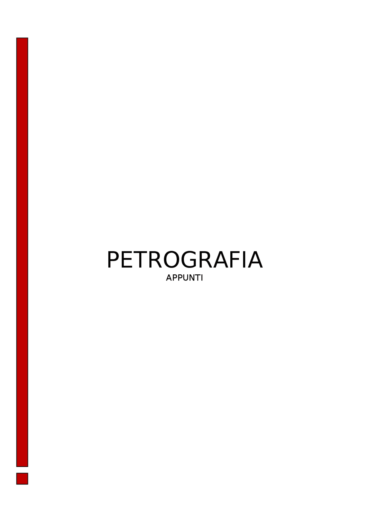 Petrografia-formazione e classificazione delle rocce - Docsity