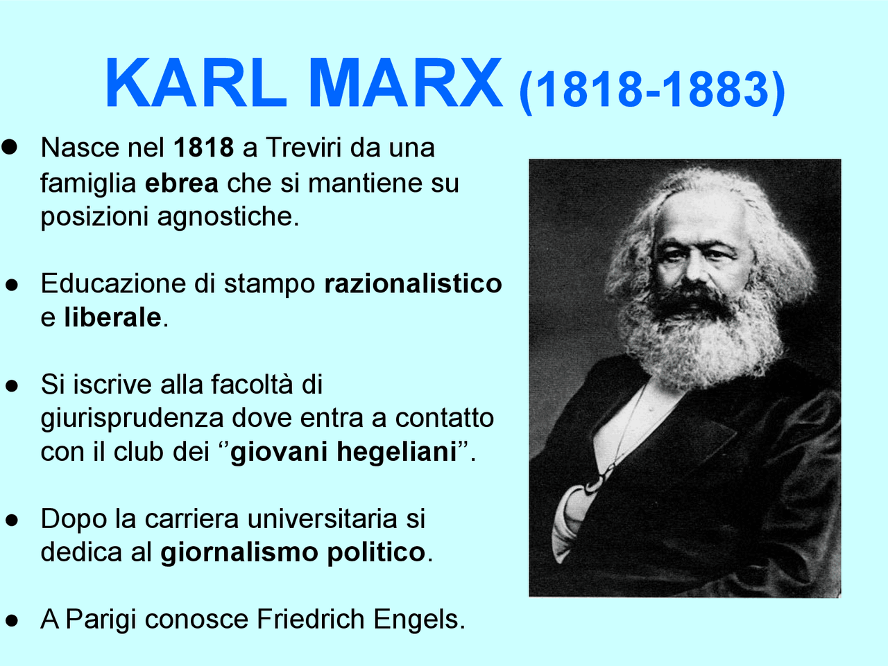 Karl Marx, misticismo logico, alienazione e altro (PDF schematico con ...