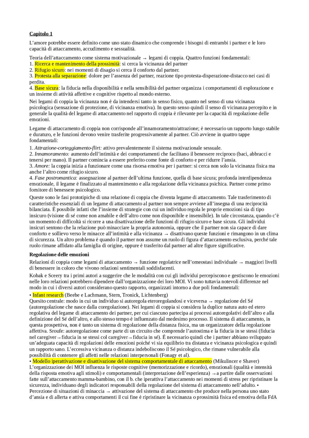 Cosa Ci Fa Restare Insieme Docsity