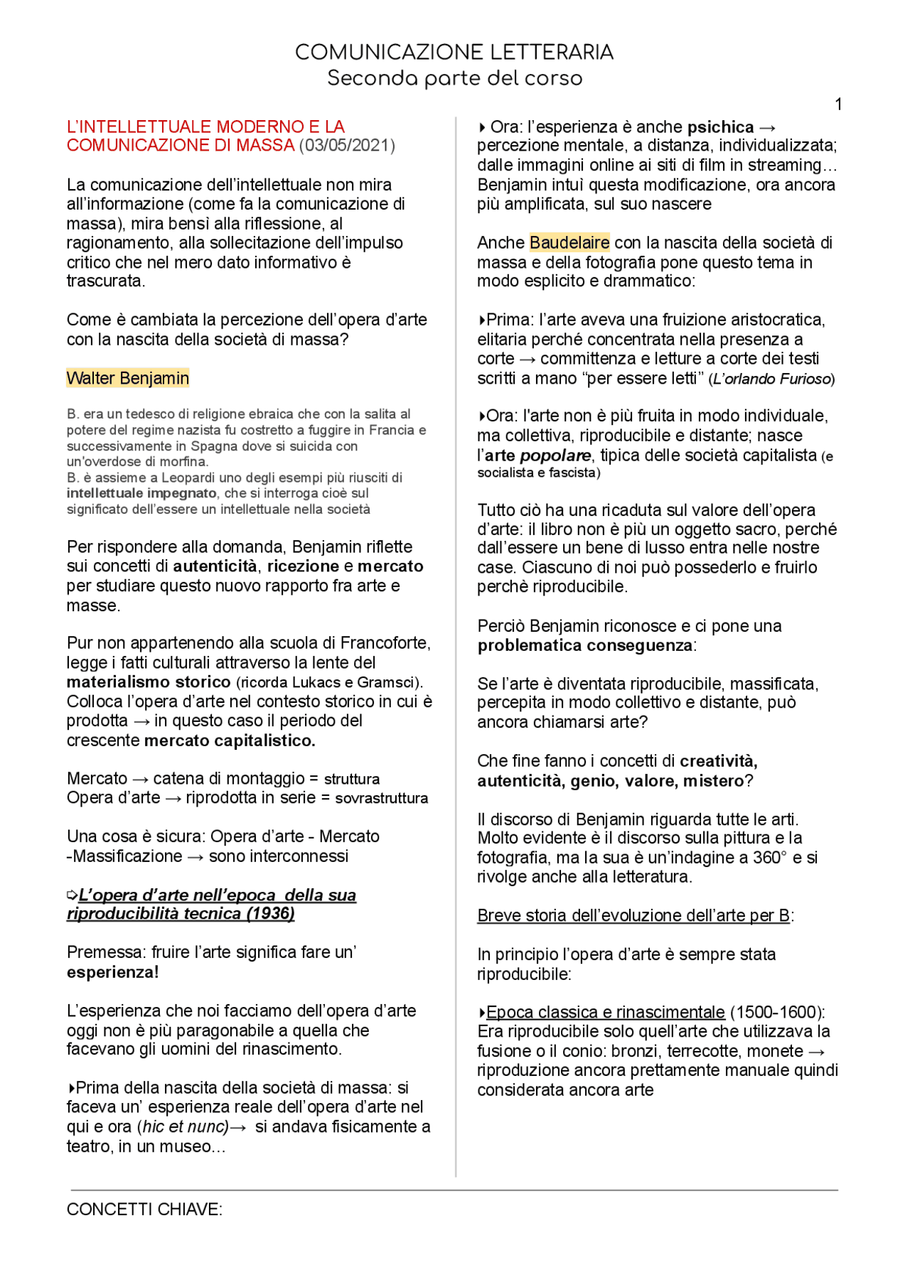 Comunicazione Letteraria 2 Fenoglio Docsity