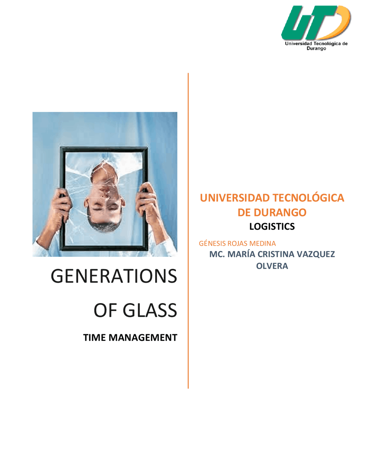 GLASS GENERATION / GENERACIÓN DE CRISTAL - Docsity