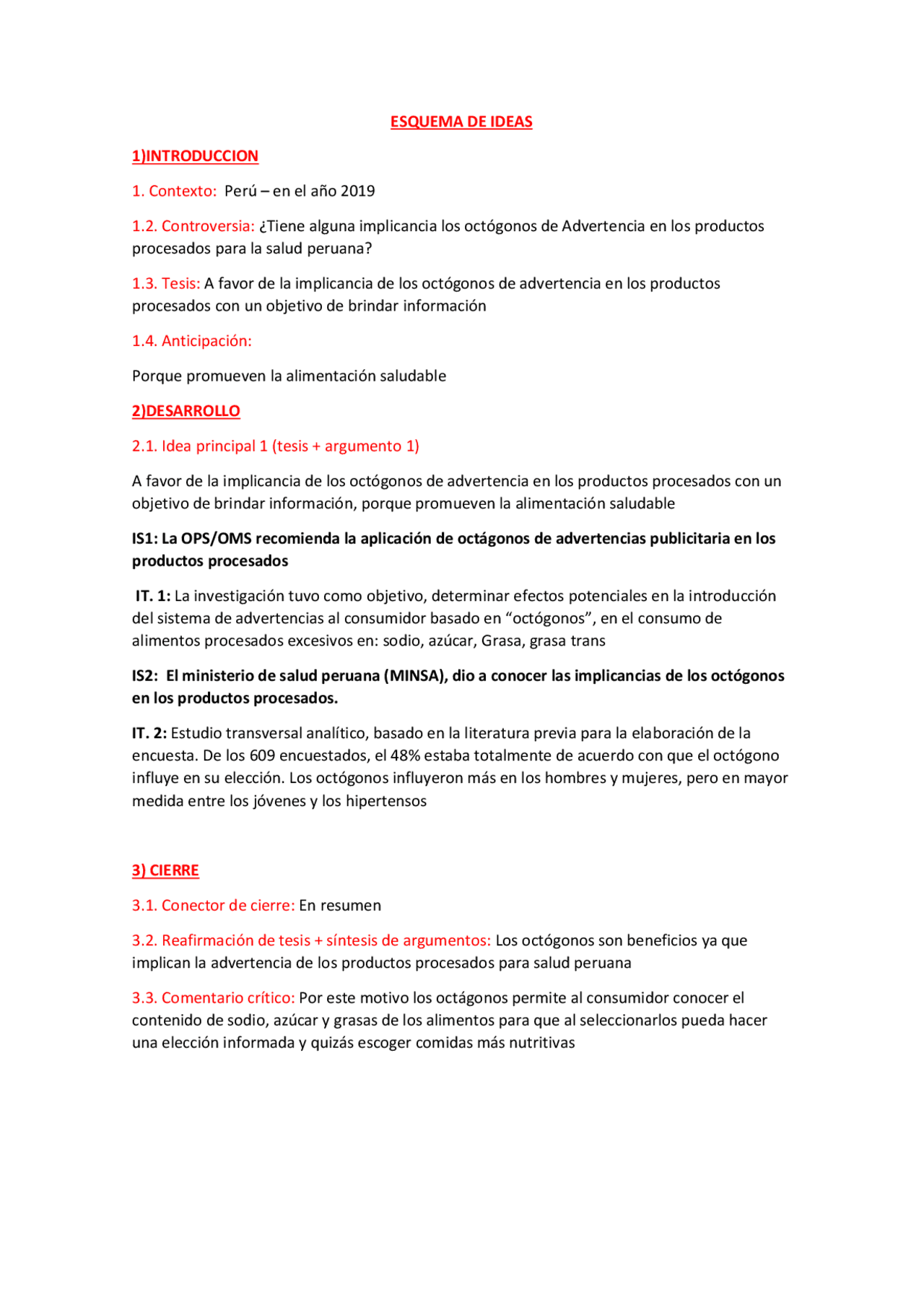 Compresión Y Redacción De Texto Docsity