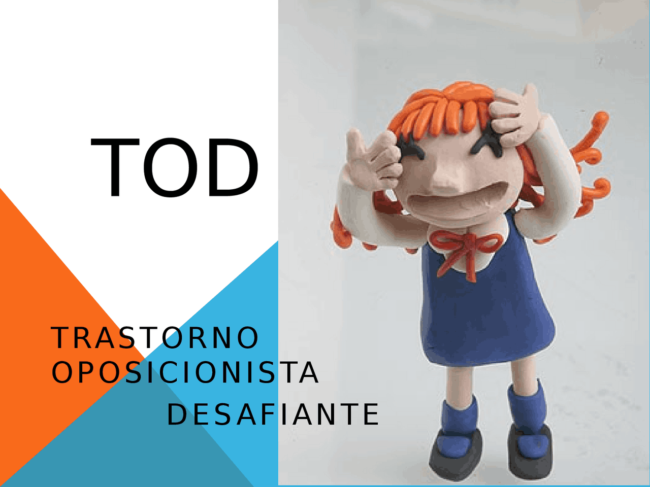 Trastorno oposicionista desafiante - Docsity