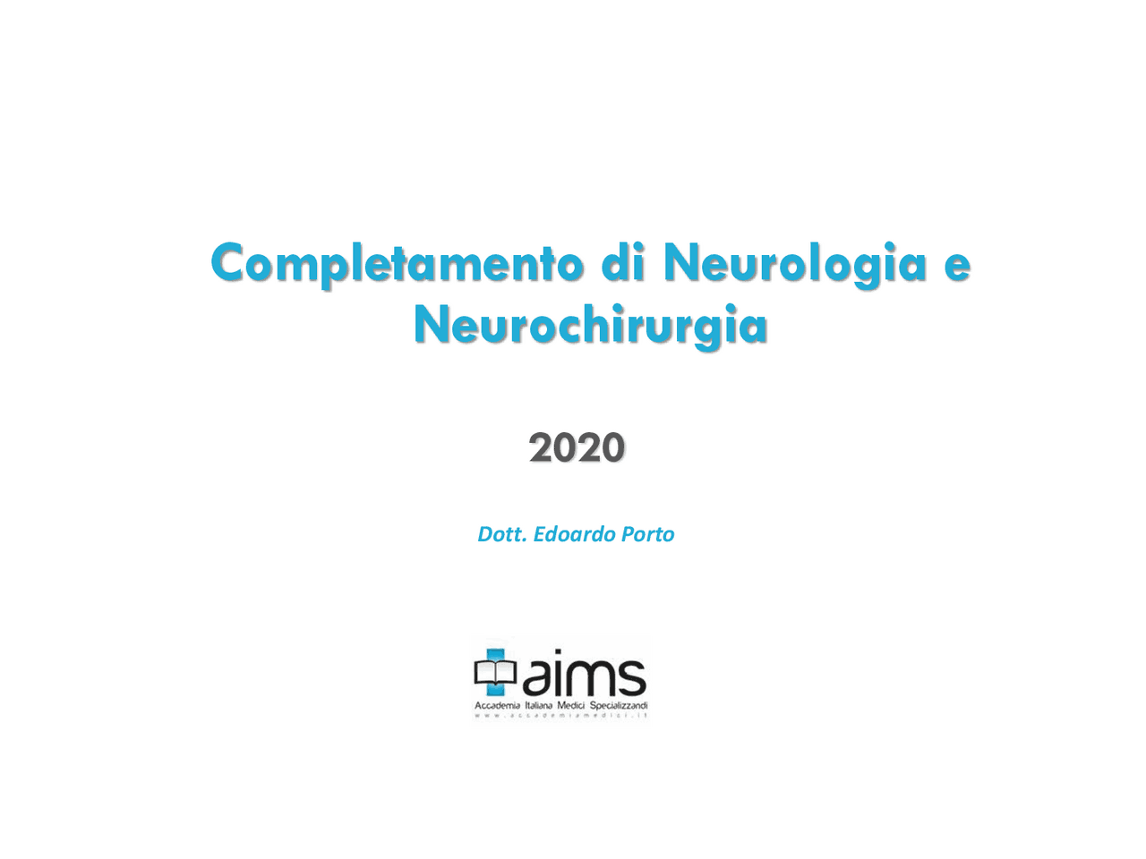 Neurologia Slide E Appunti Docsity