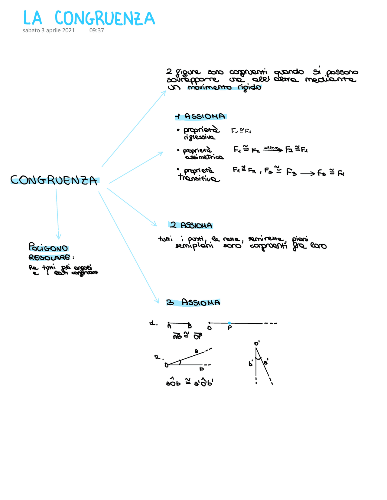 La congruenza-geometria - Docsity