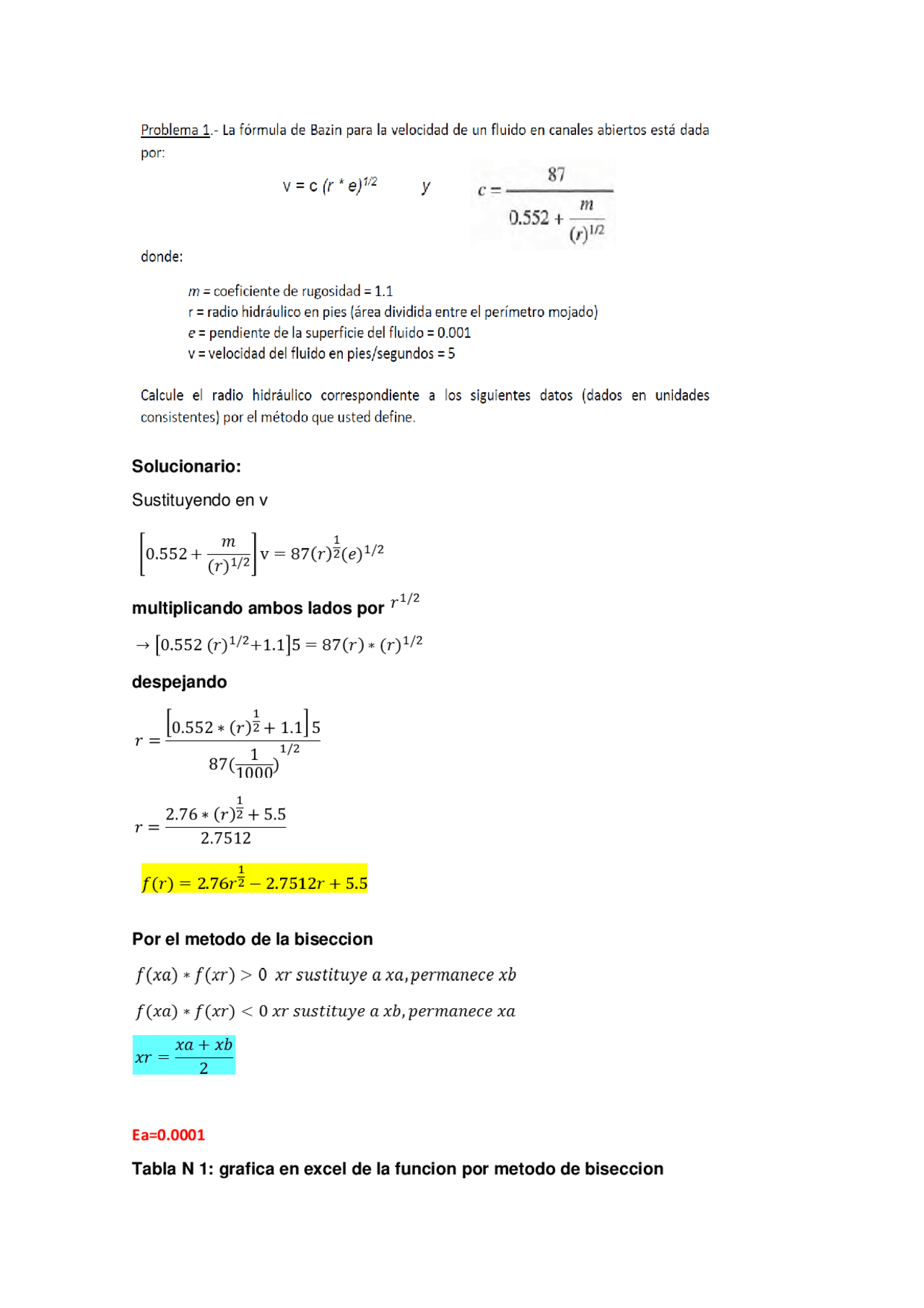 Métodos Numéricos De Ingenieria Exámenes De Métodos Numéricos Docsity