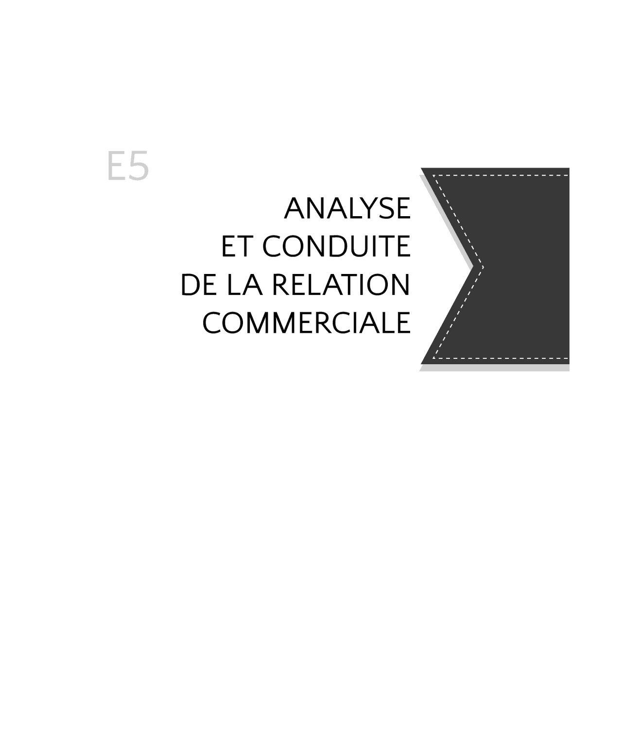 Analyse Et Conduite De La Relation Commerciale Exercices Commerce