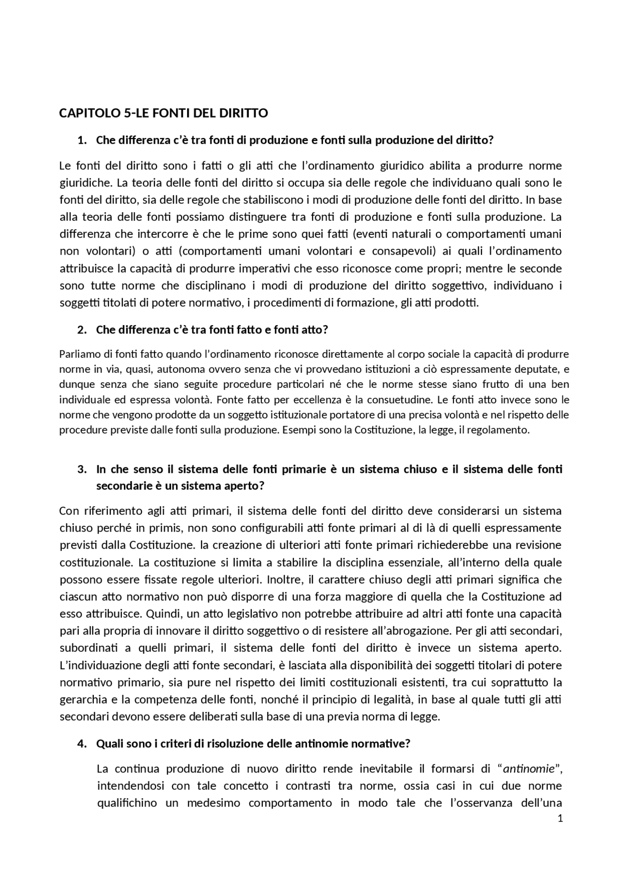 Riassunto Di Diritto Pubblico Docsity