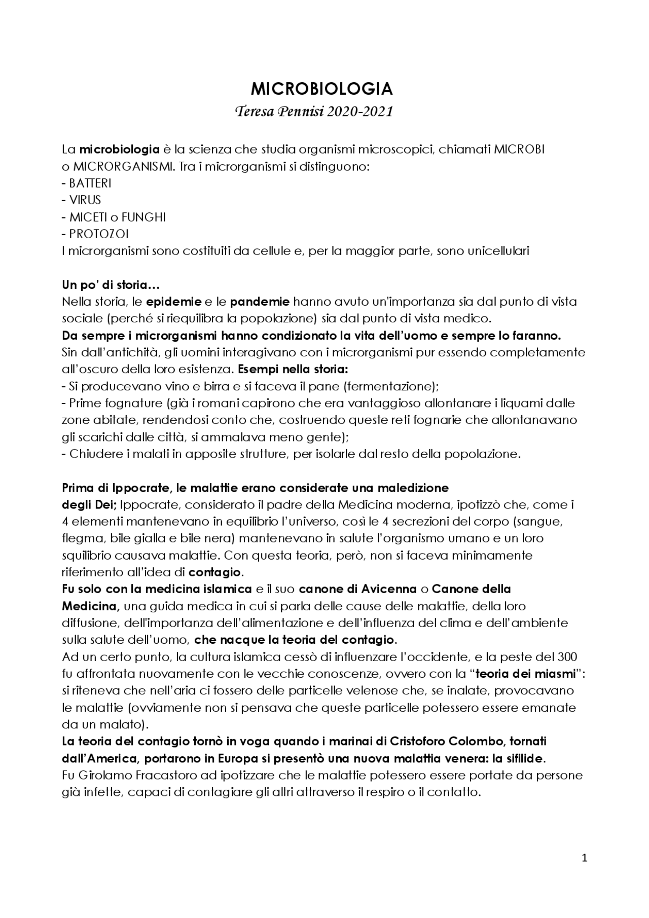 Microbiologia Applicata Docsity