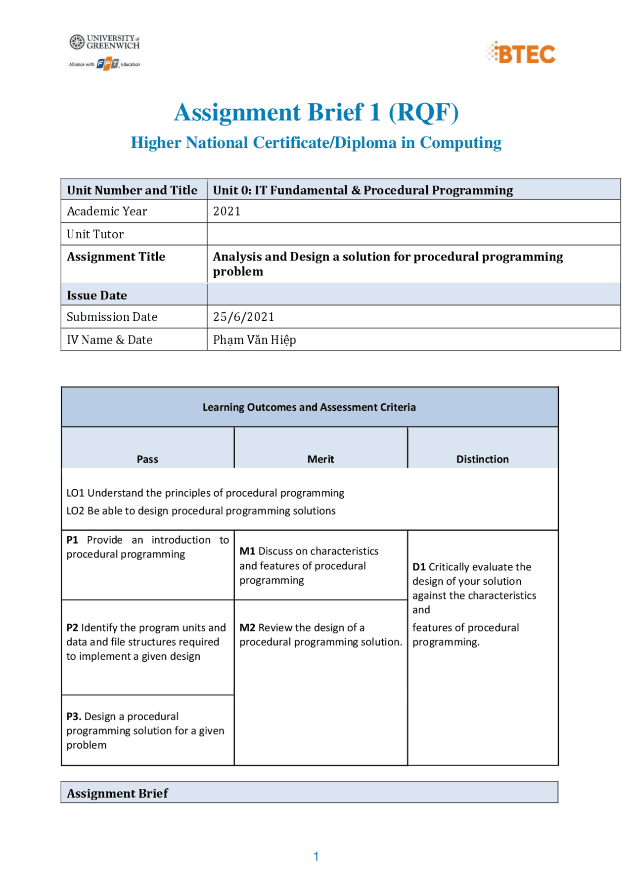Asm 2 Procedural Programming Assignments Programming Languages Docsity 0466