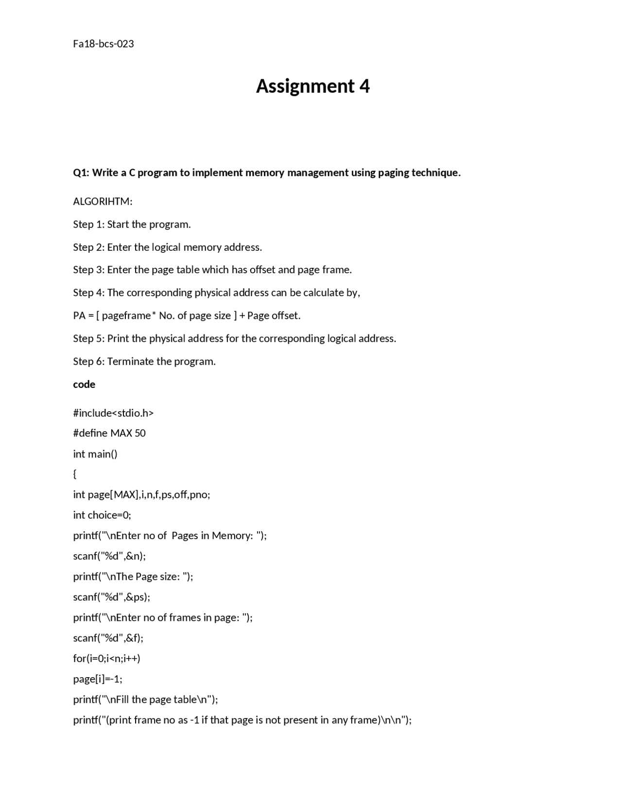Assignment Of Professionalism Docsity