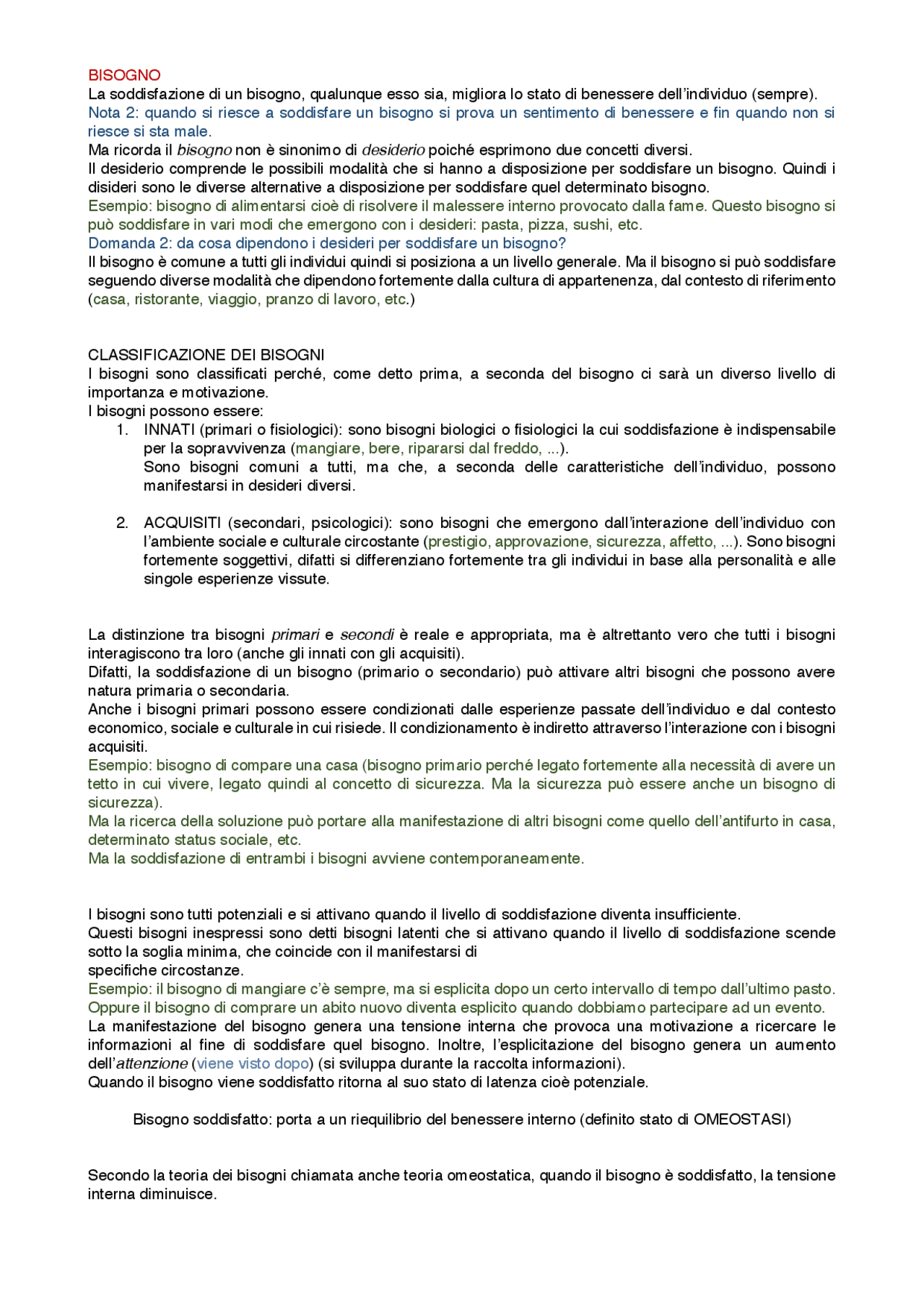 Appunti Consumer Behaviour Analysis E Neuroshopping Docsity