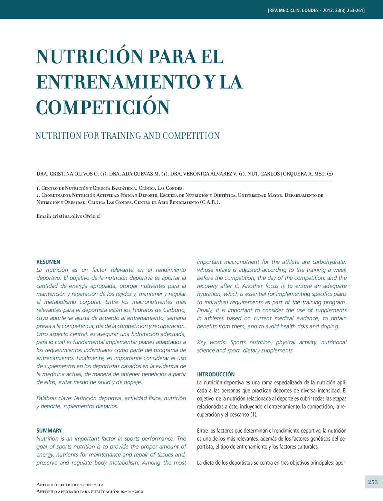 Nutrición Deportiva Docsity