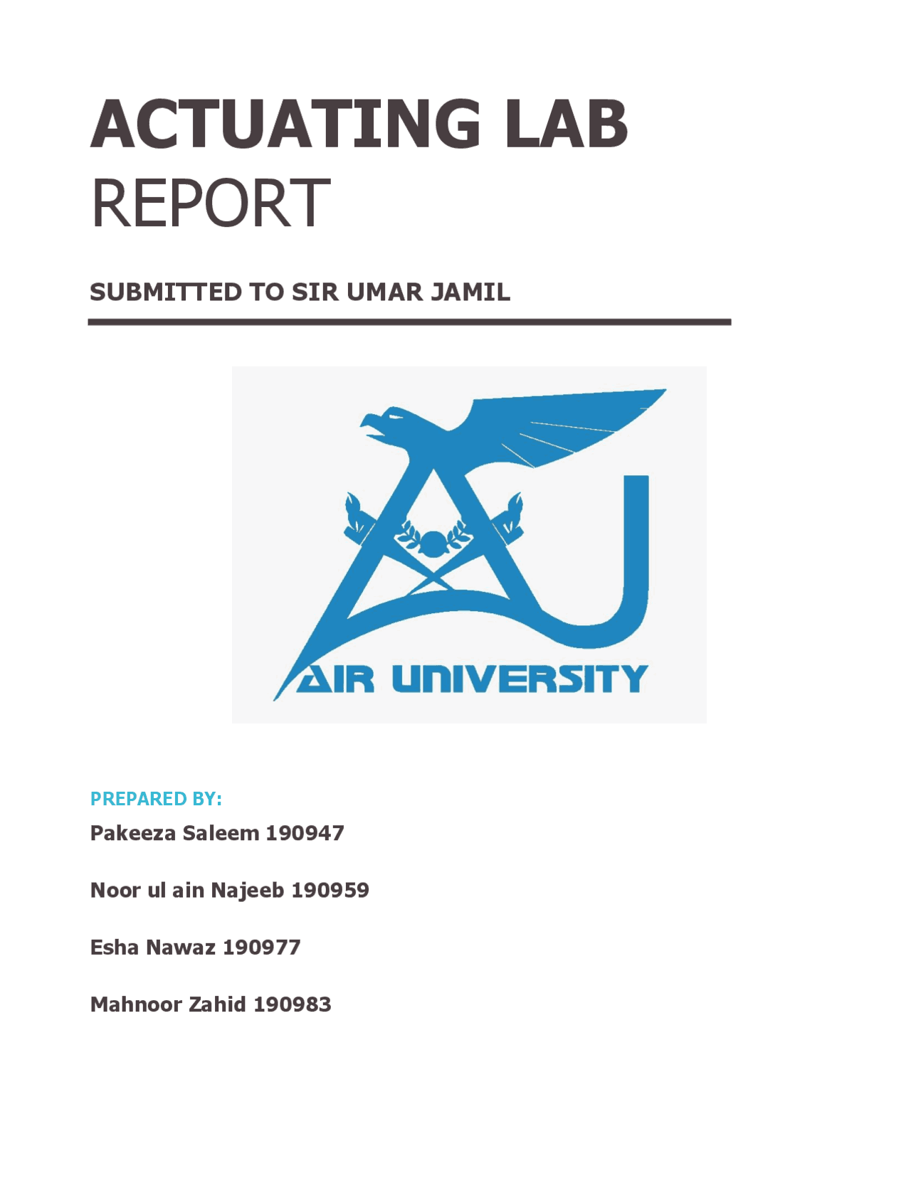 Lab manual 4 onwards Instrumentation and Measurement systems | Lab Reports Mechatronics | Docsity
