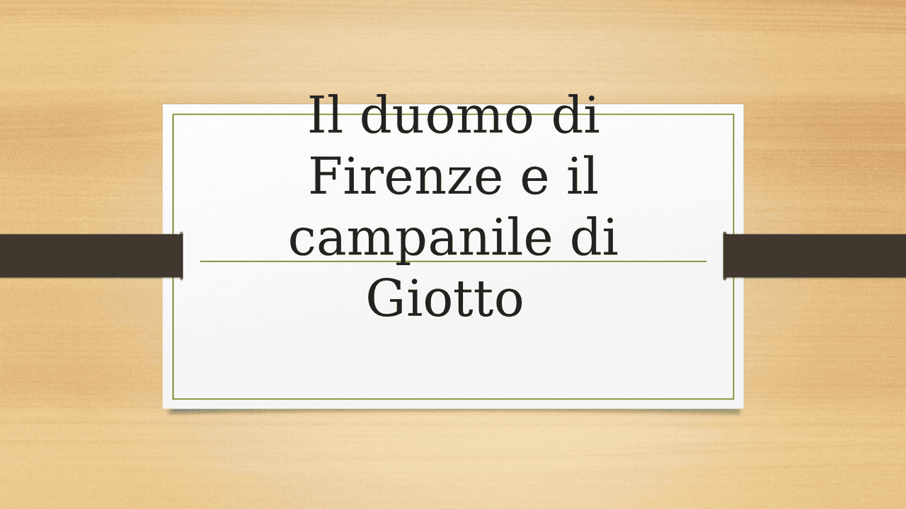Centro Storico Di Firenze Docsity