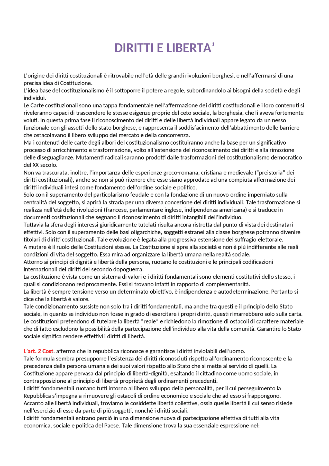 Riassunto Cap X E Xii Modugno Docsity