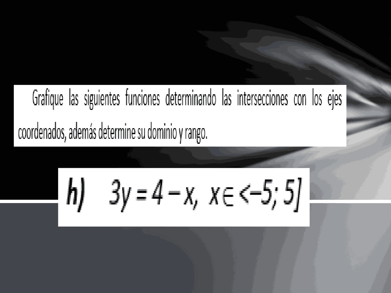Funciones practica calificada en matematica - Docsity