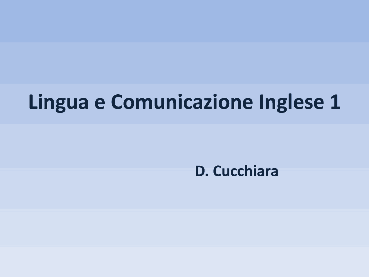 Riassunto Inglese B1 Docsity