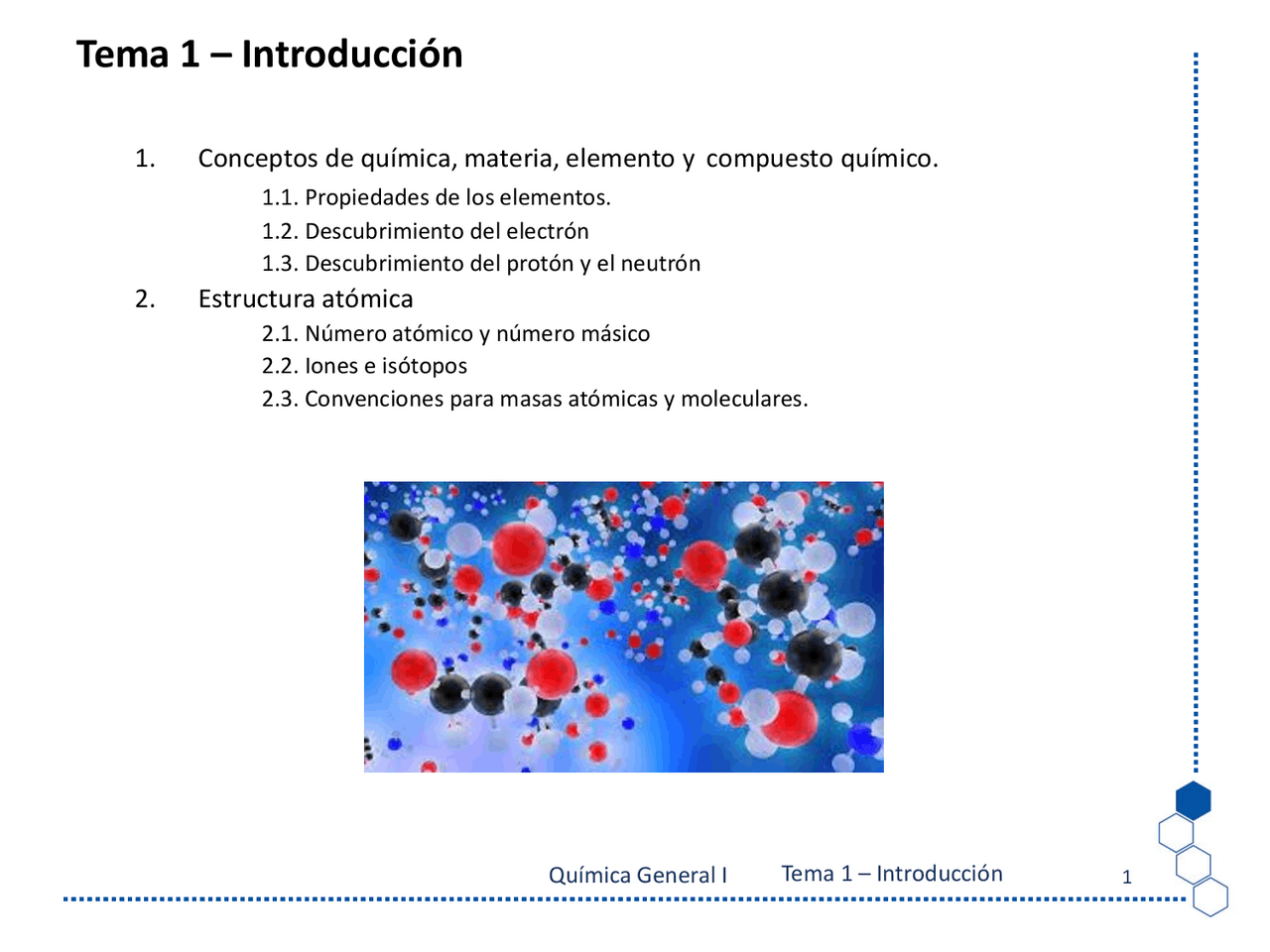 Qumica Introduccin Materia Y Definicin De Qumica Introducción A La