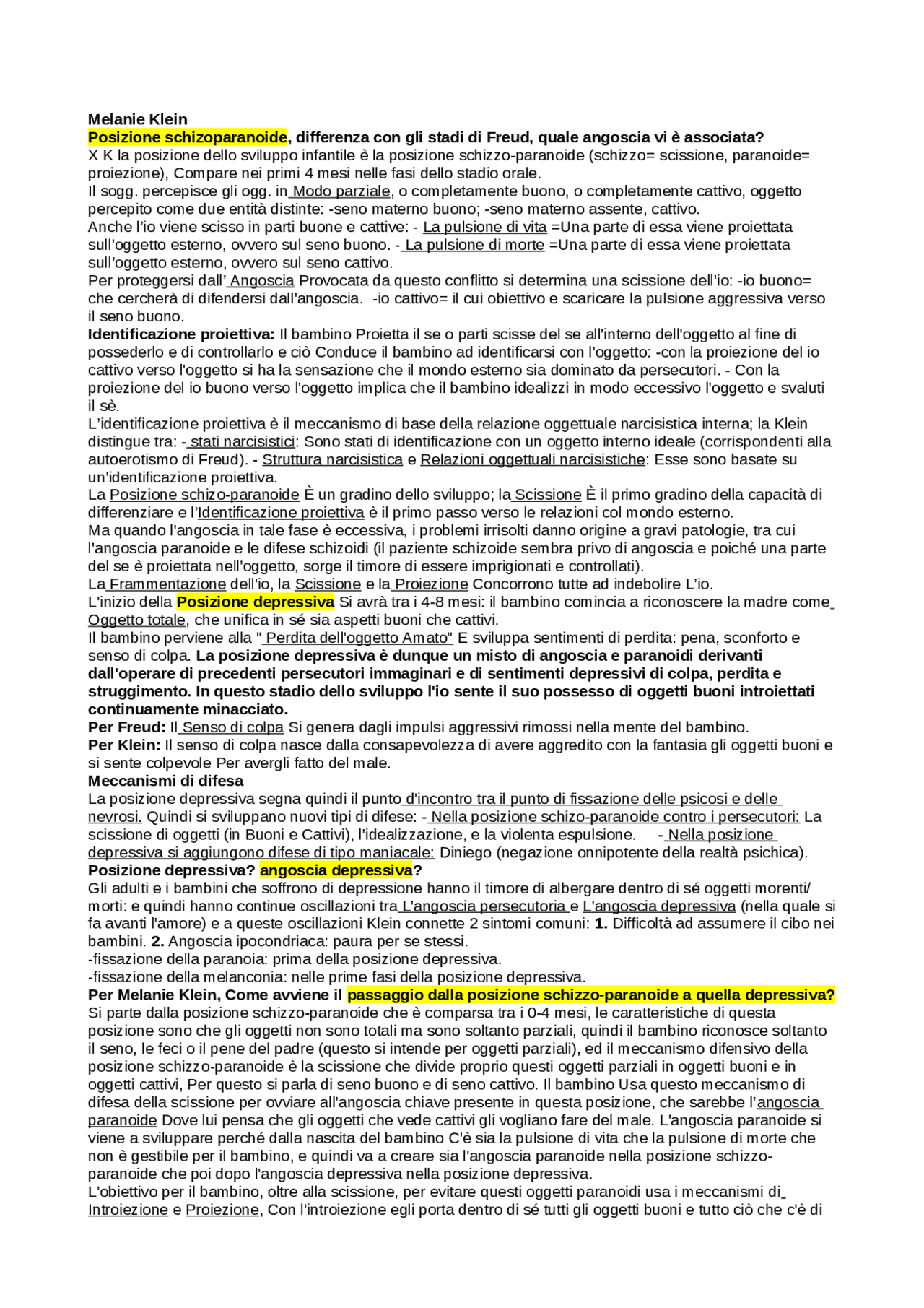 Schemi Segal Concetti Chiave Schemi E Mappe Concettuali Di
