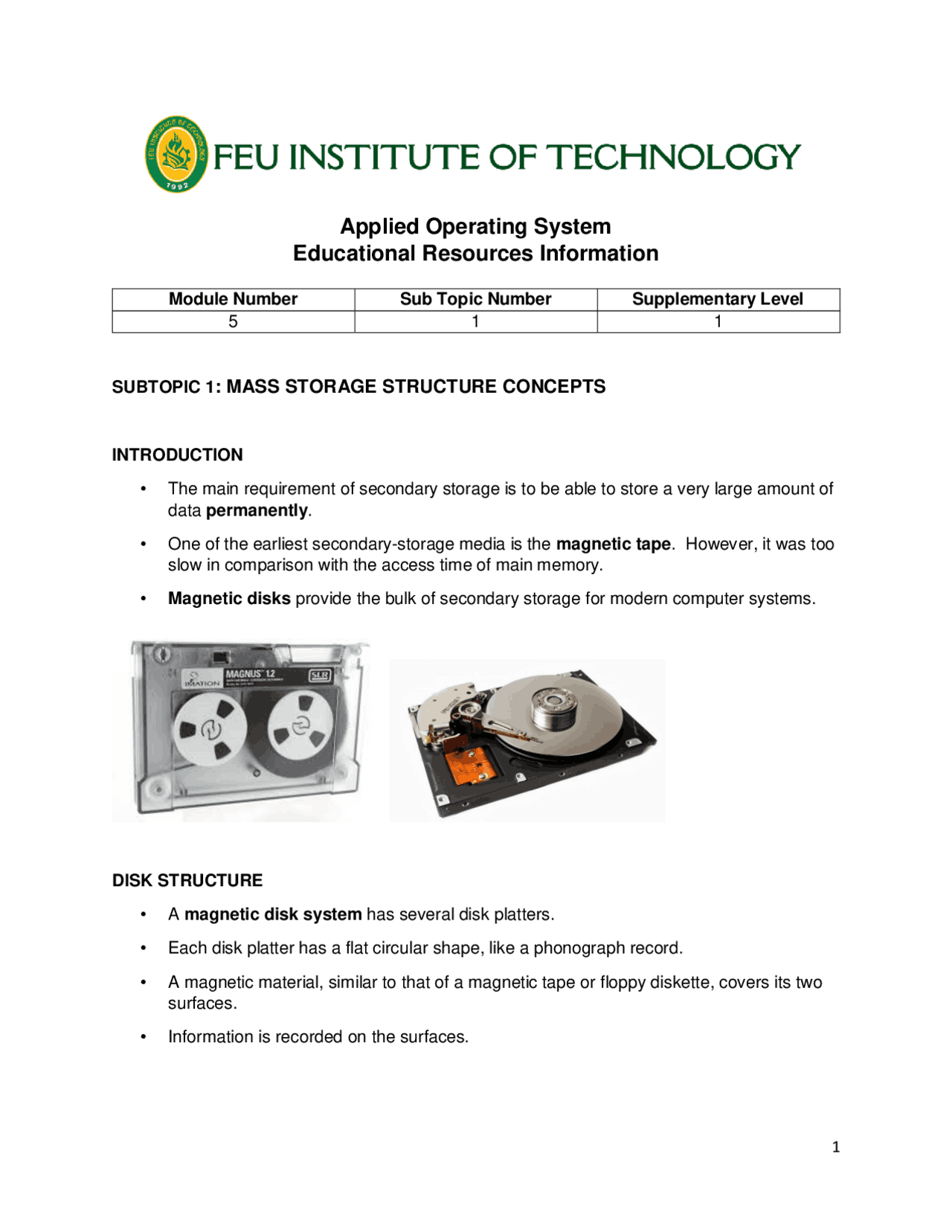 Operating System Module 5 and 6 Lab Reviewer - Docsity