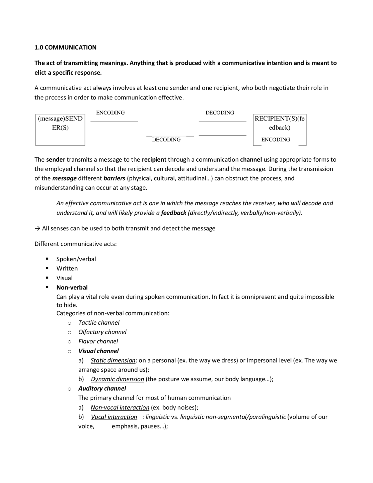 English Language Across Contexts Medias And Modes Docsity