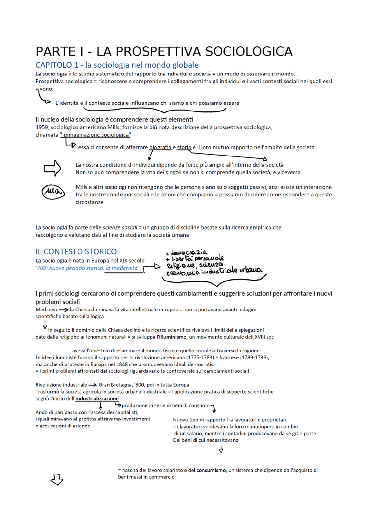 Sociologia Manuale Mc Graw Hill Docsity