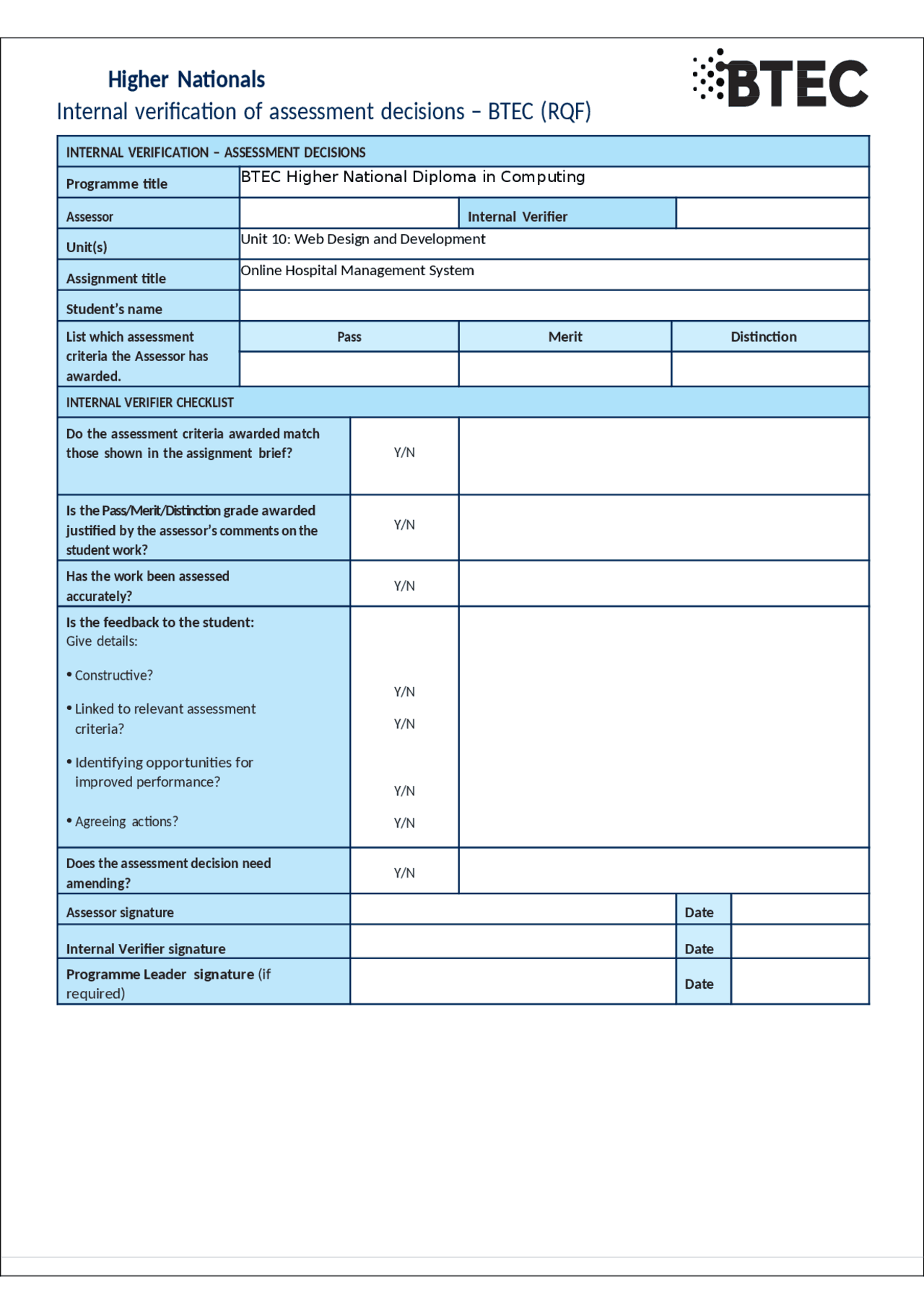 Web Designing And Development Assignments Web Design And Development