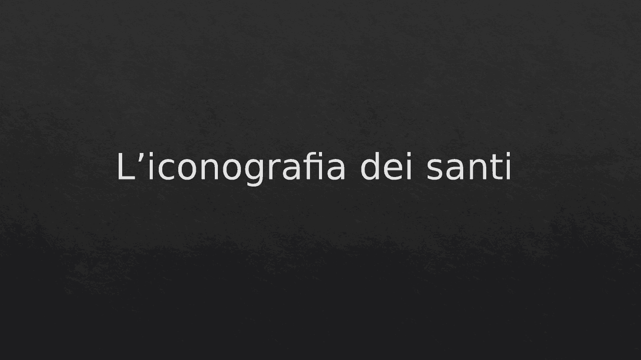 Pdf Con Iconografia Dei Santi Docsity