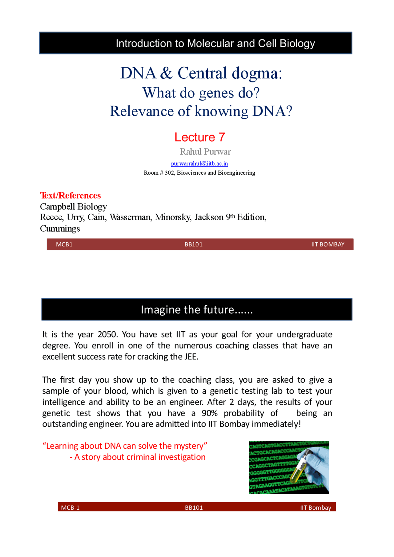 Assignment for biology - Docsity