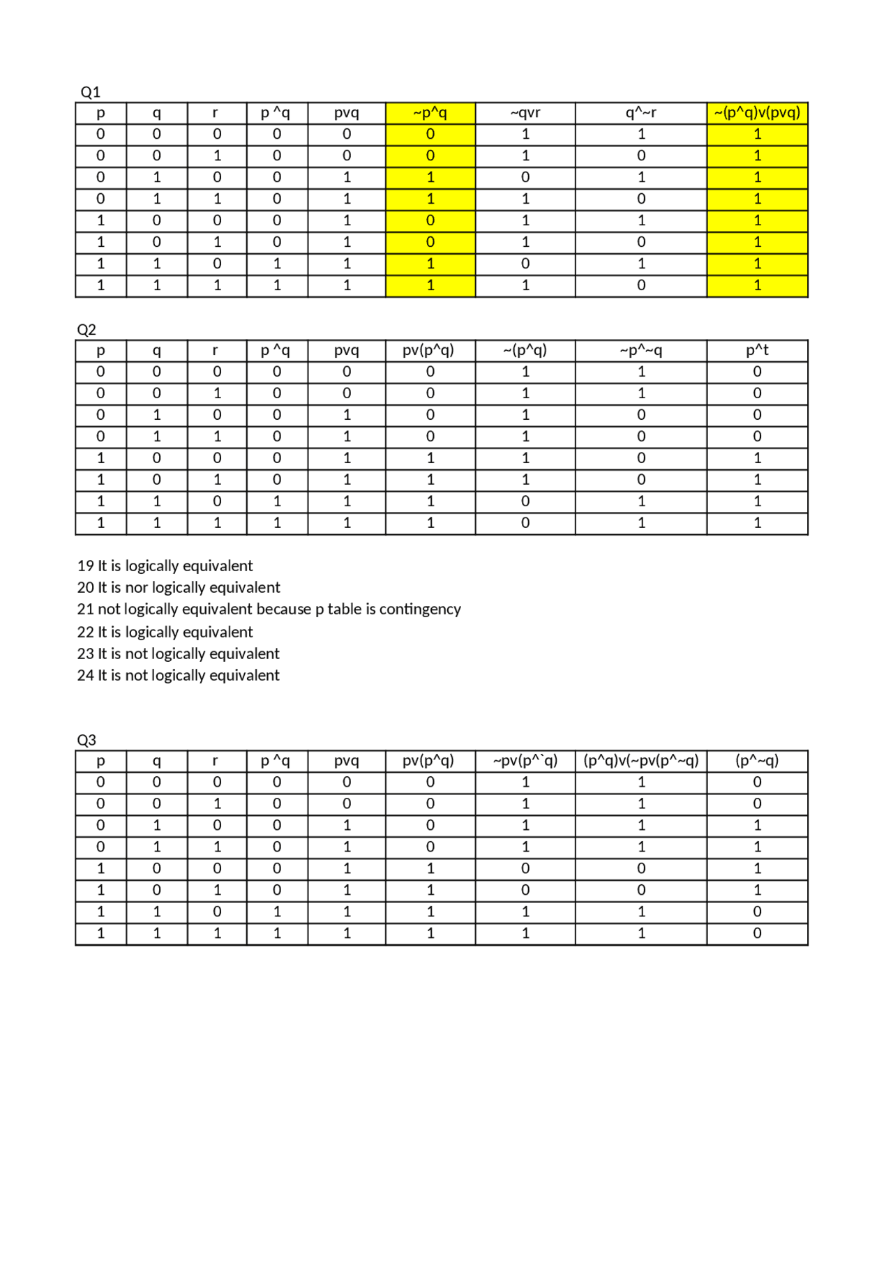 Computer M Aths Homework Docsity