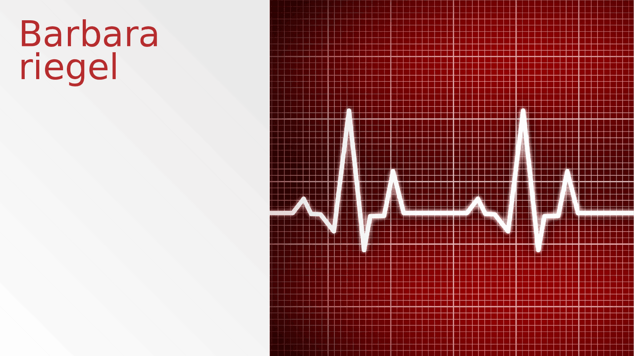 Slide Barbara Riegel - Docsity