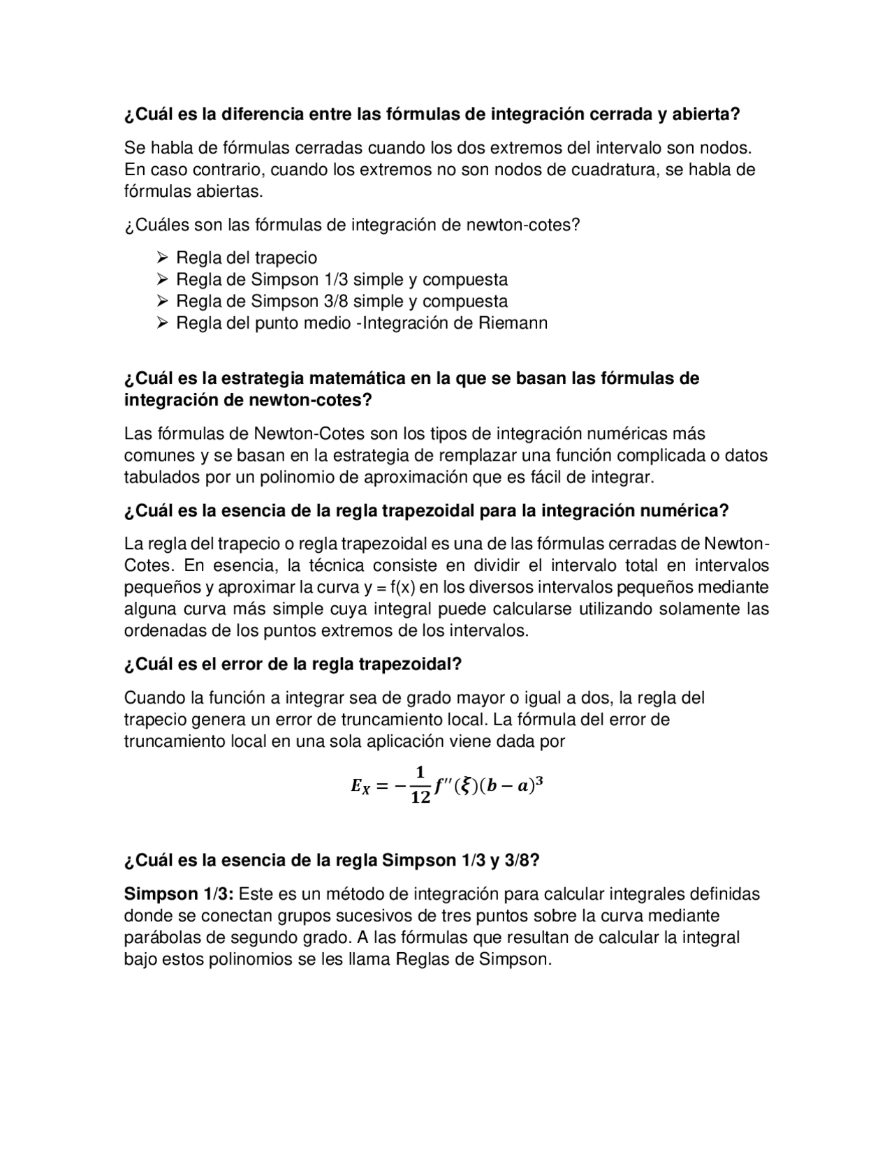 Guia De Analisis Numerico Docsity