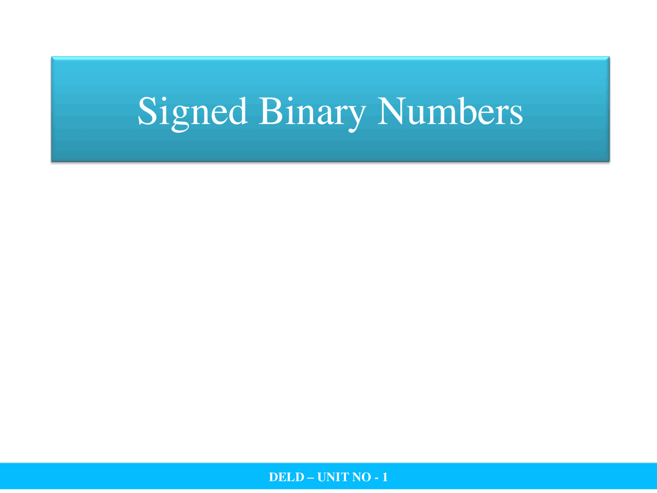Quine Mc-Clusky and Signed Representation - Docsity