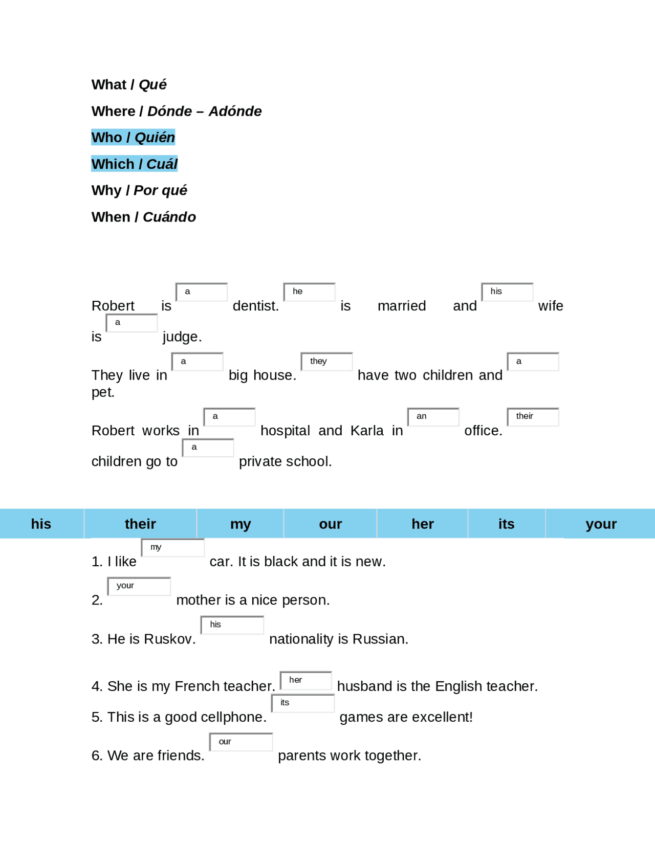 Notas Ingles Primer Modulo Docsity