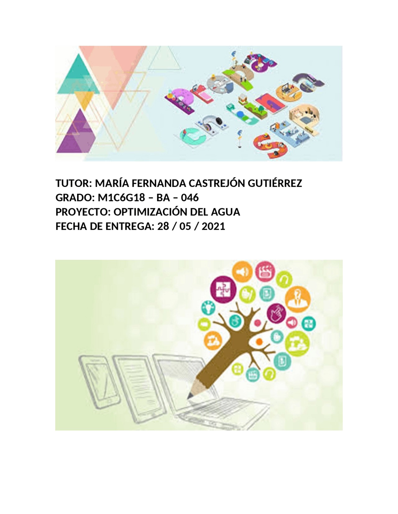 MODULO 20 SEMANA CUATRO PROYECTO INTEGRADOR | Ejercicios de Matemáticas - Docsity