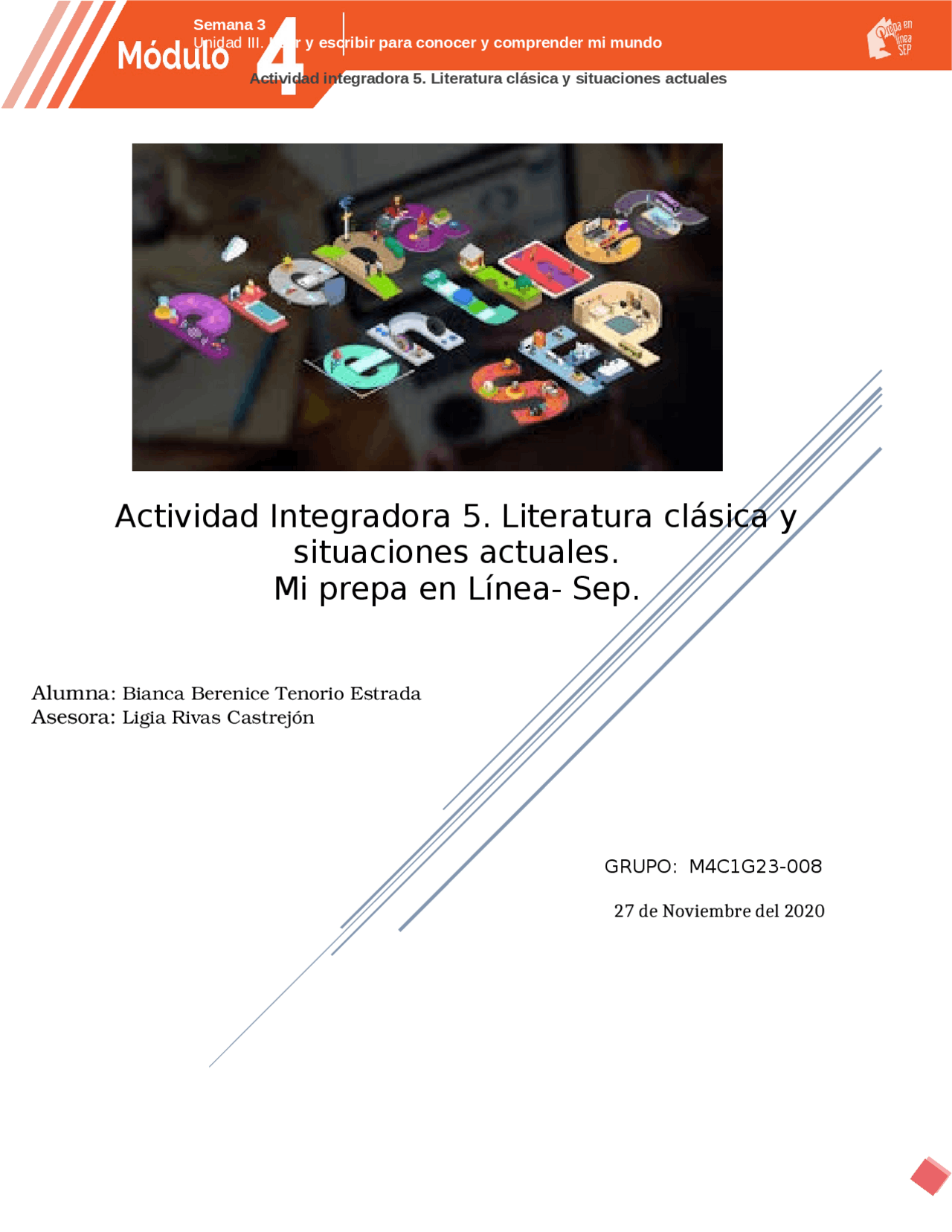 Actividades del Módulo 4 - Docsity