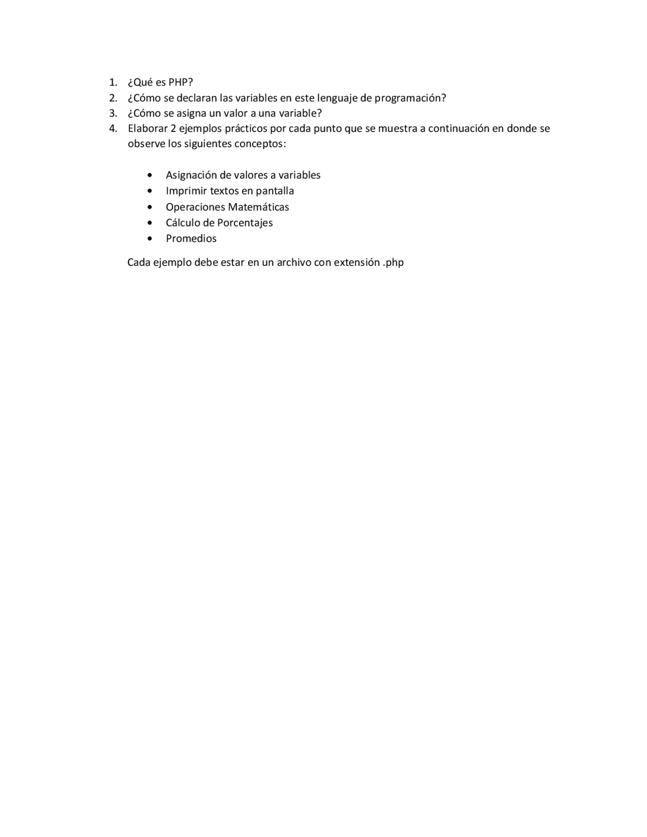 Php Docsity