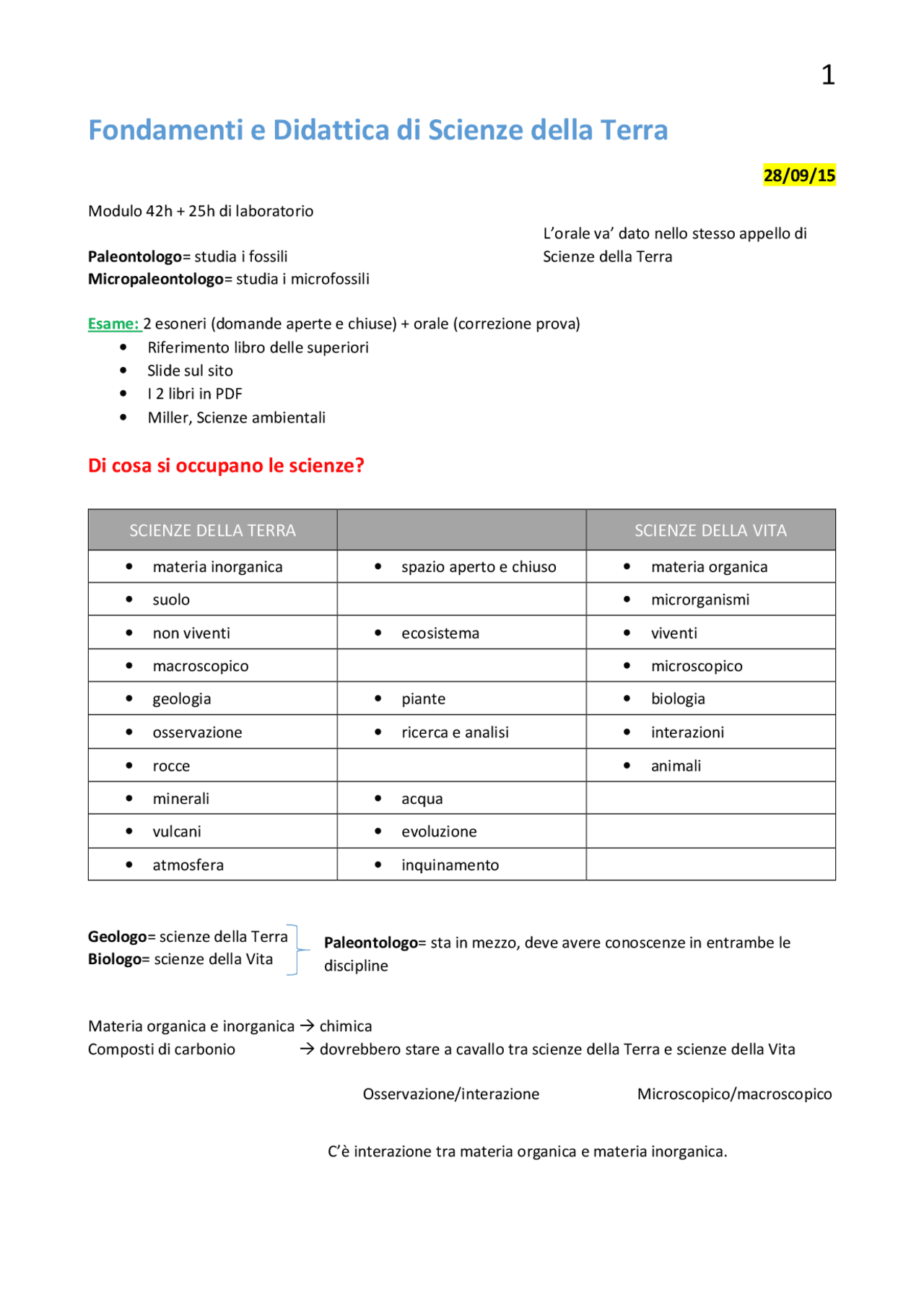 Appunti Completi Scienze Della Terra Docsity