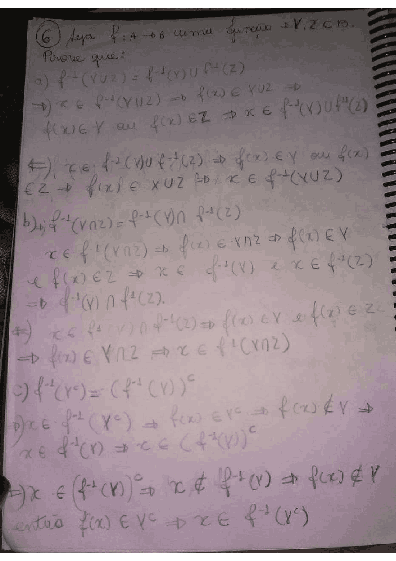 Questoes Resolvidas De Analise Real Docsity