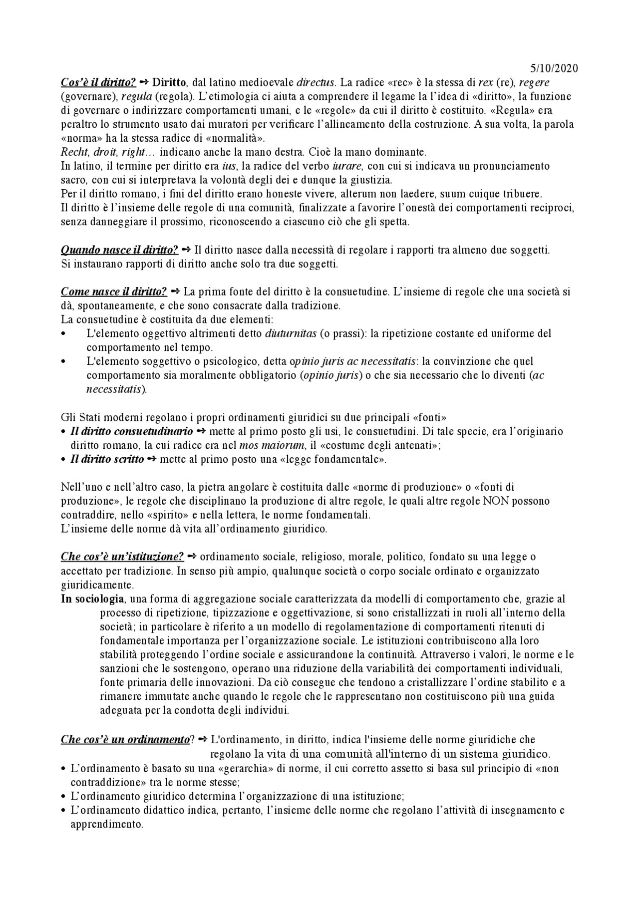 Legislazione Scolastica Prof Bruschi Docsity