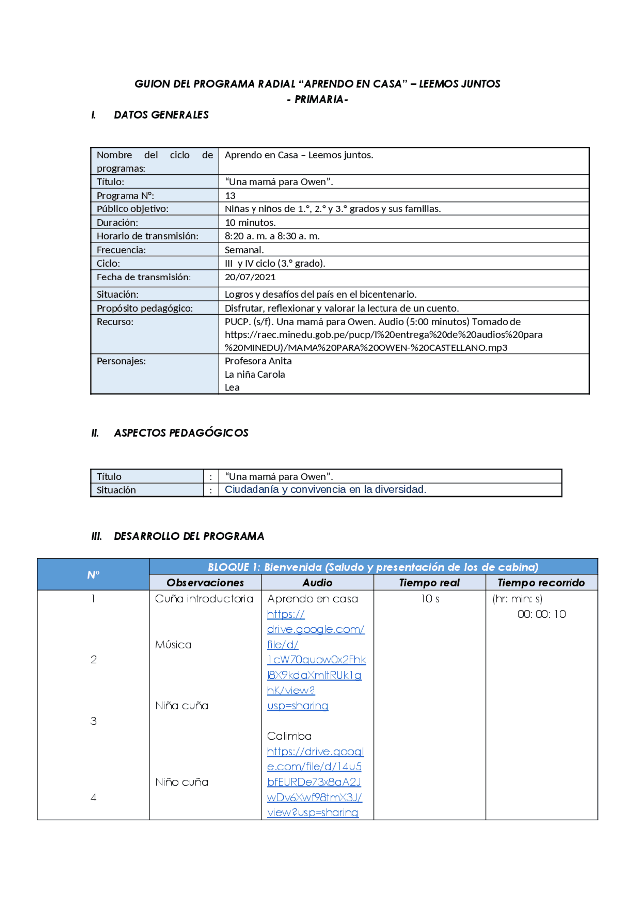 EDUACACION PRIMARIA - Docsity