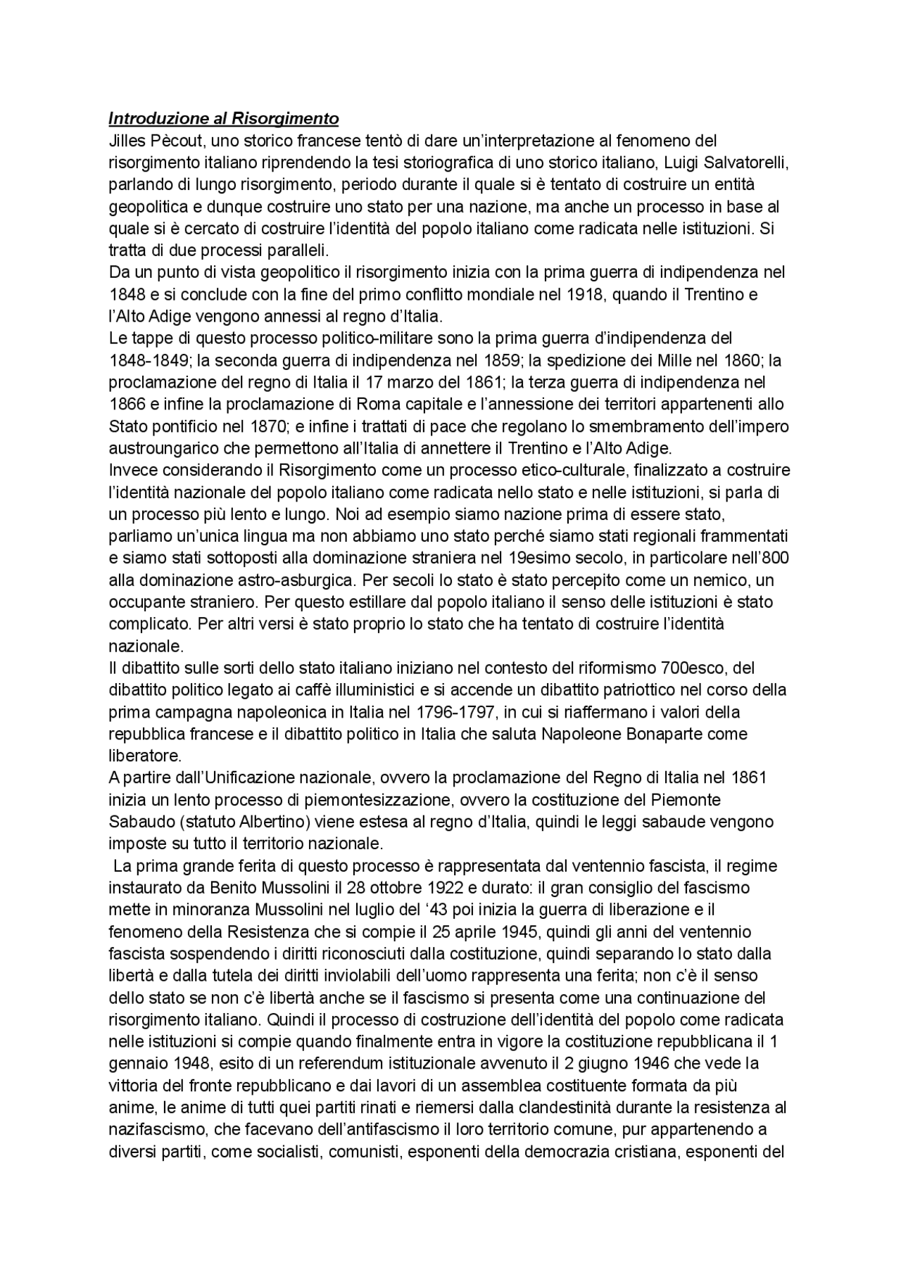 Itinerario Filosofico Di Kant Docsity